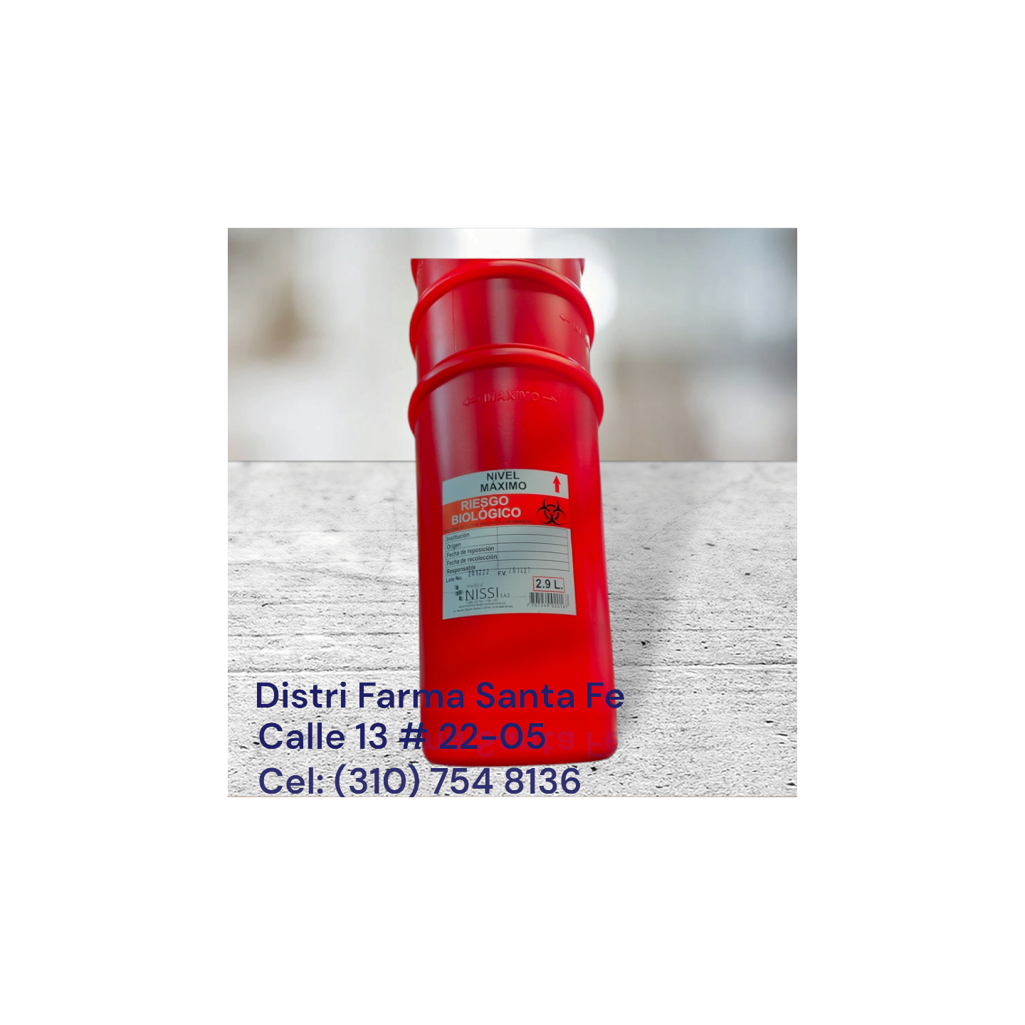 GUARDIAN X 2.9 LITROS COLOR ROJO