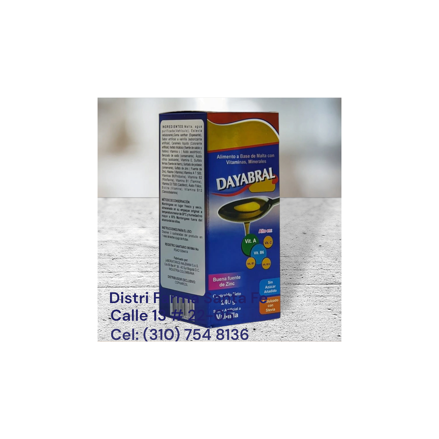 DAYABRAL JARABE FRASCO X 240ML