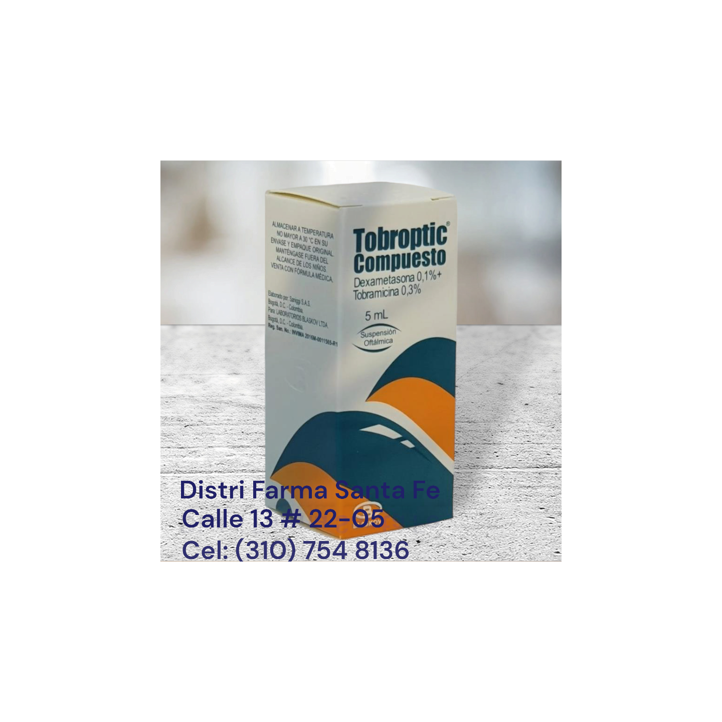 TOBROPTIC COMPUESTO DEXAMETASONA + TOBRA