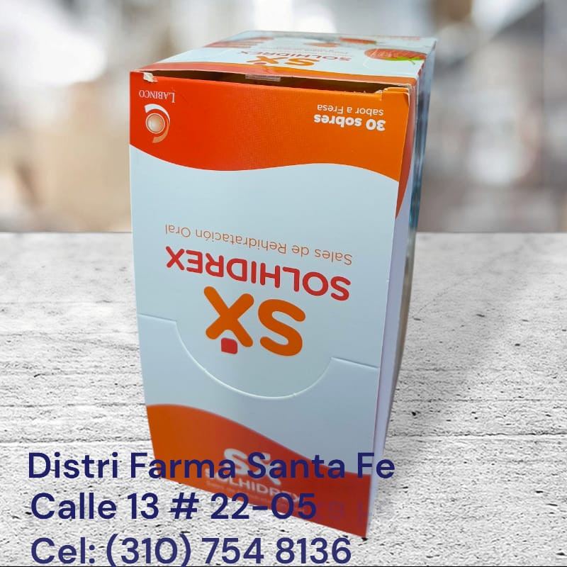 SOLHIDREX X 30 SOBRES (SUERO ORAL)
