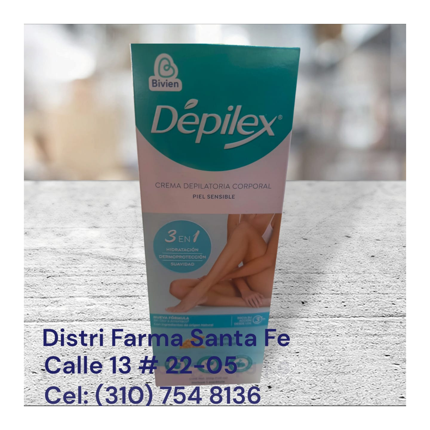 DEPILEX X 200 GR (CREMA DEPILATORIA) (IVA)